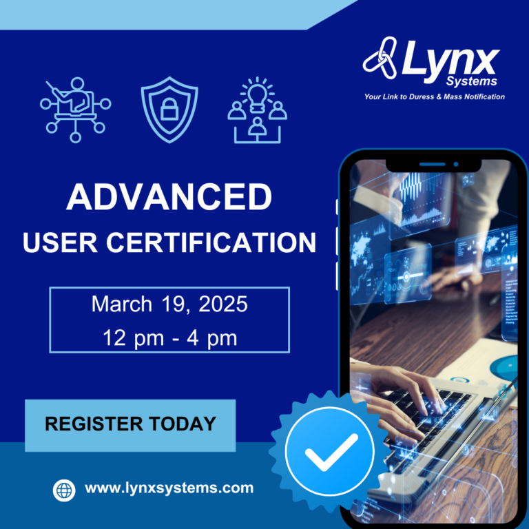 User Certification | Lynx Systems